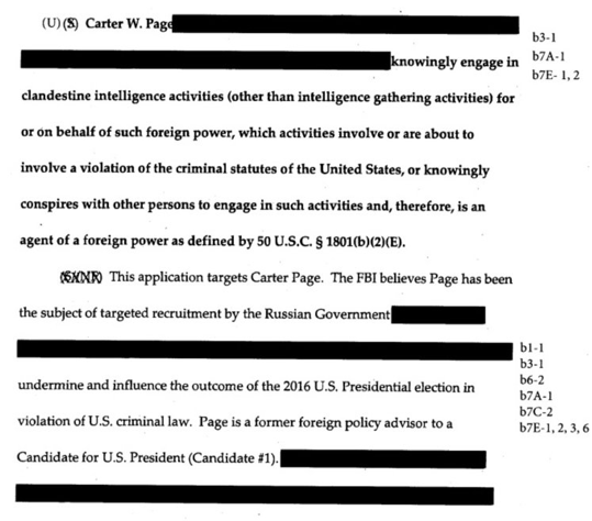 Pages and Pages about Page in the FISA Application – by Denise Simon ...